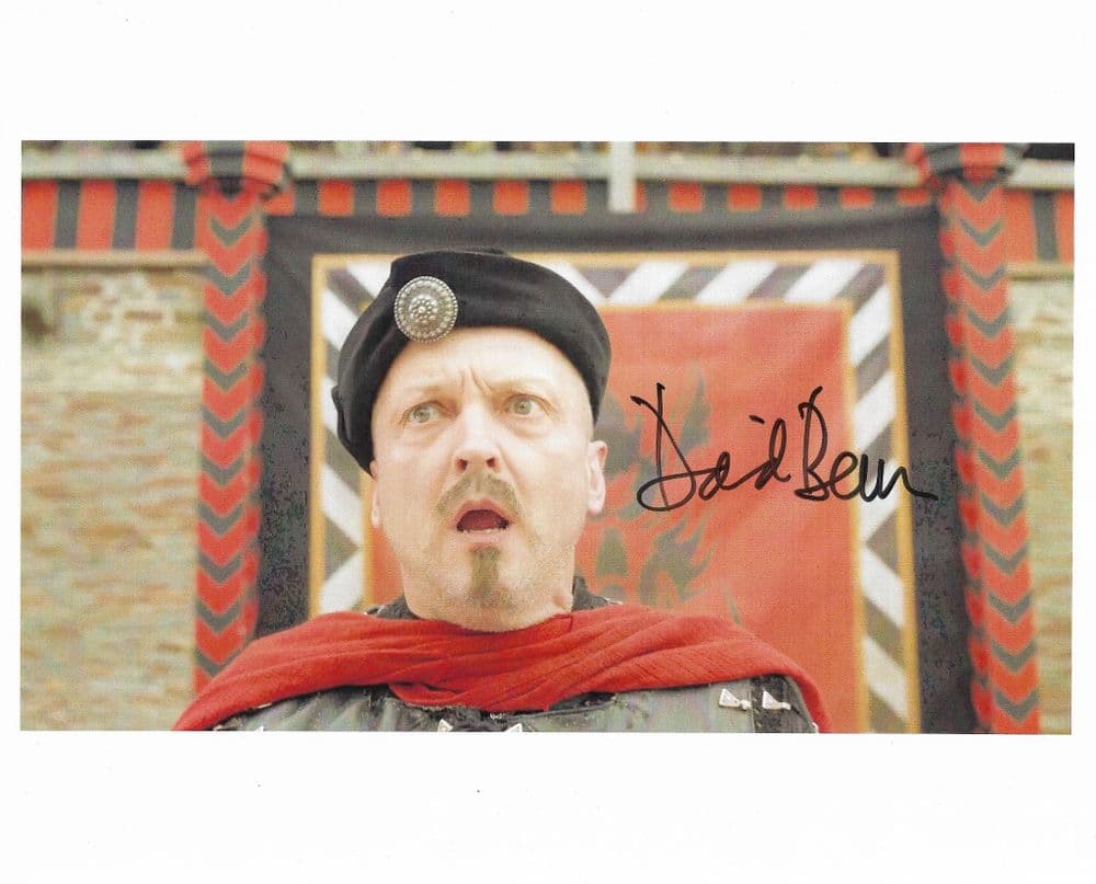 David Benson DOCTOR WHO 10x8 Genuine Signed Autograph COA 22692