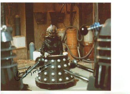 David Gooderson DOCTOR WHO Davros Destiny of the Daleks Genuine Signed ...