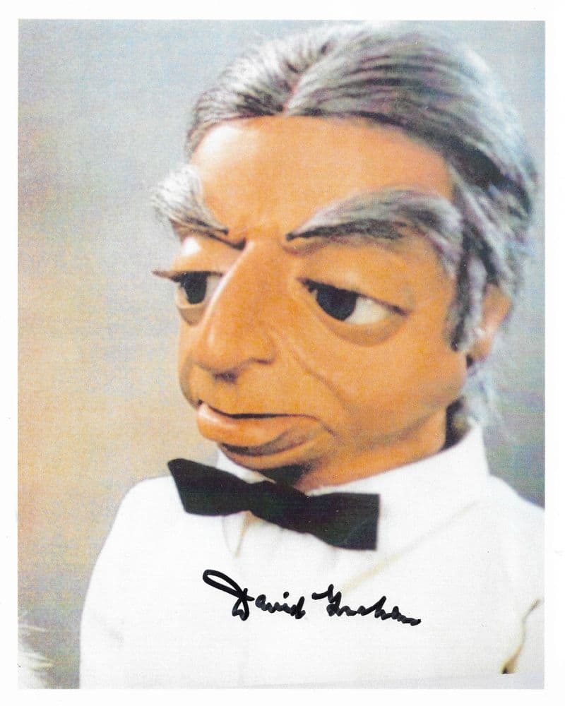 David Graham "Parker" THUNDERBIRDS Genuine Signed Autograph 10X8 COA 22709