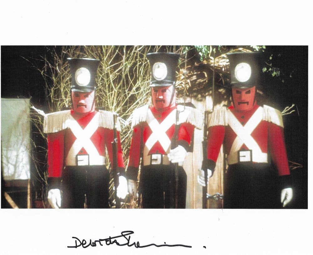Derrick Sherwin DOCTOR WHO Genuine autographed 10 x 8 from COA 11877
