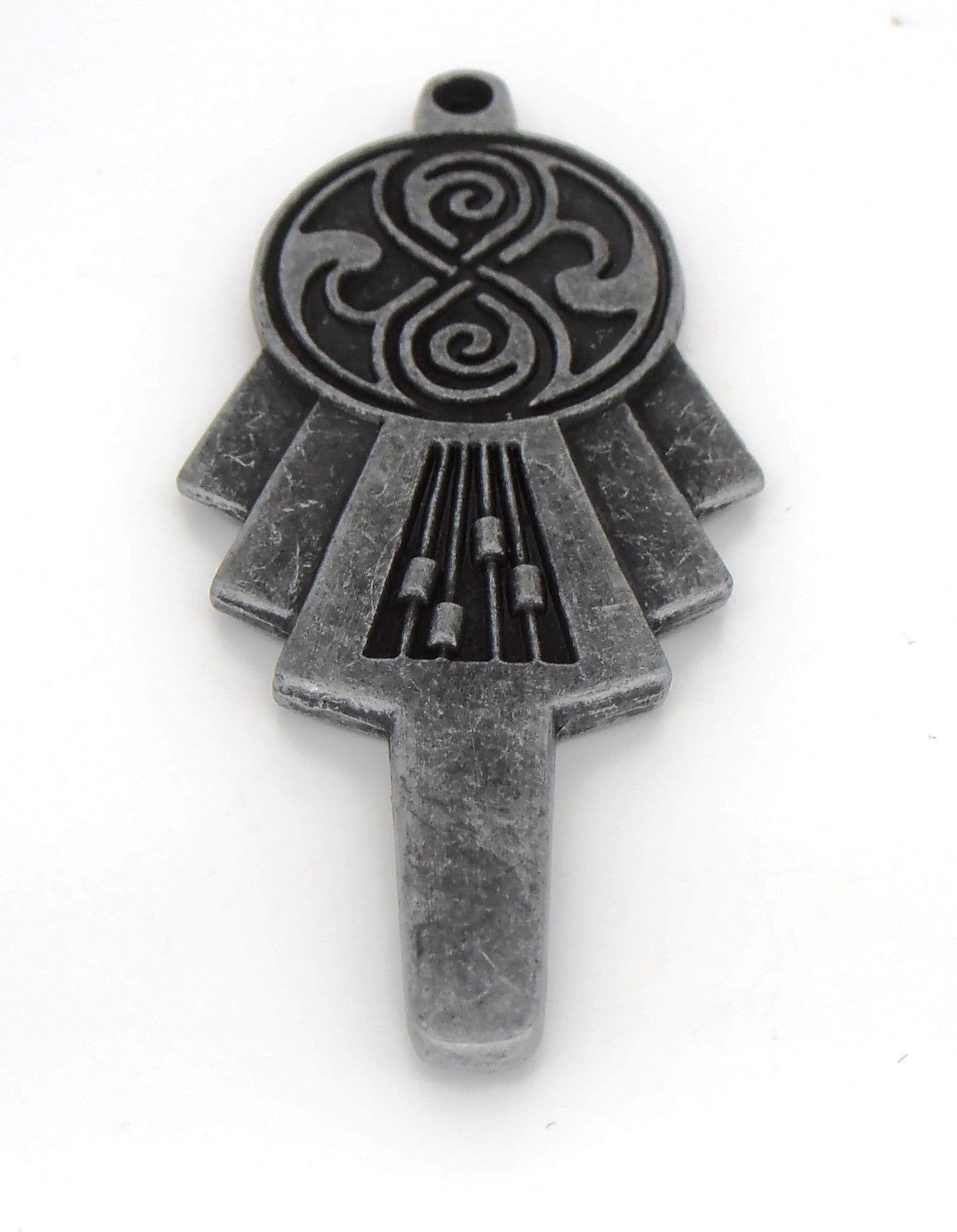 Doctor Who ANTIQUE SILVER TARDIS KEY Scale 1 1 prop replica 1