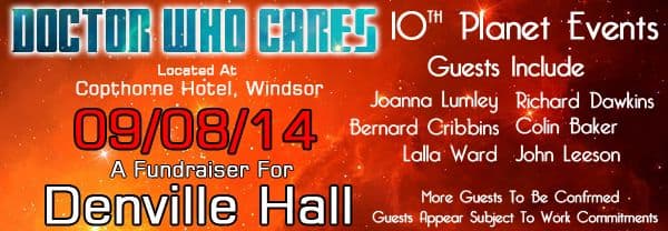 Doctor Who Cares Autograph Ticket