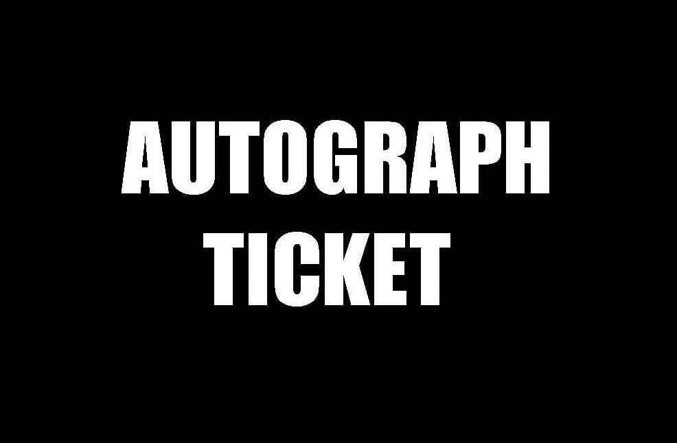 Doctor Who Magazine Autograph ticket