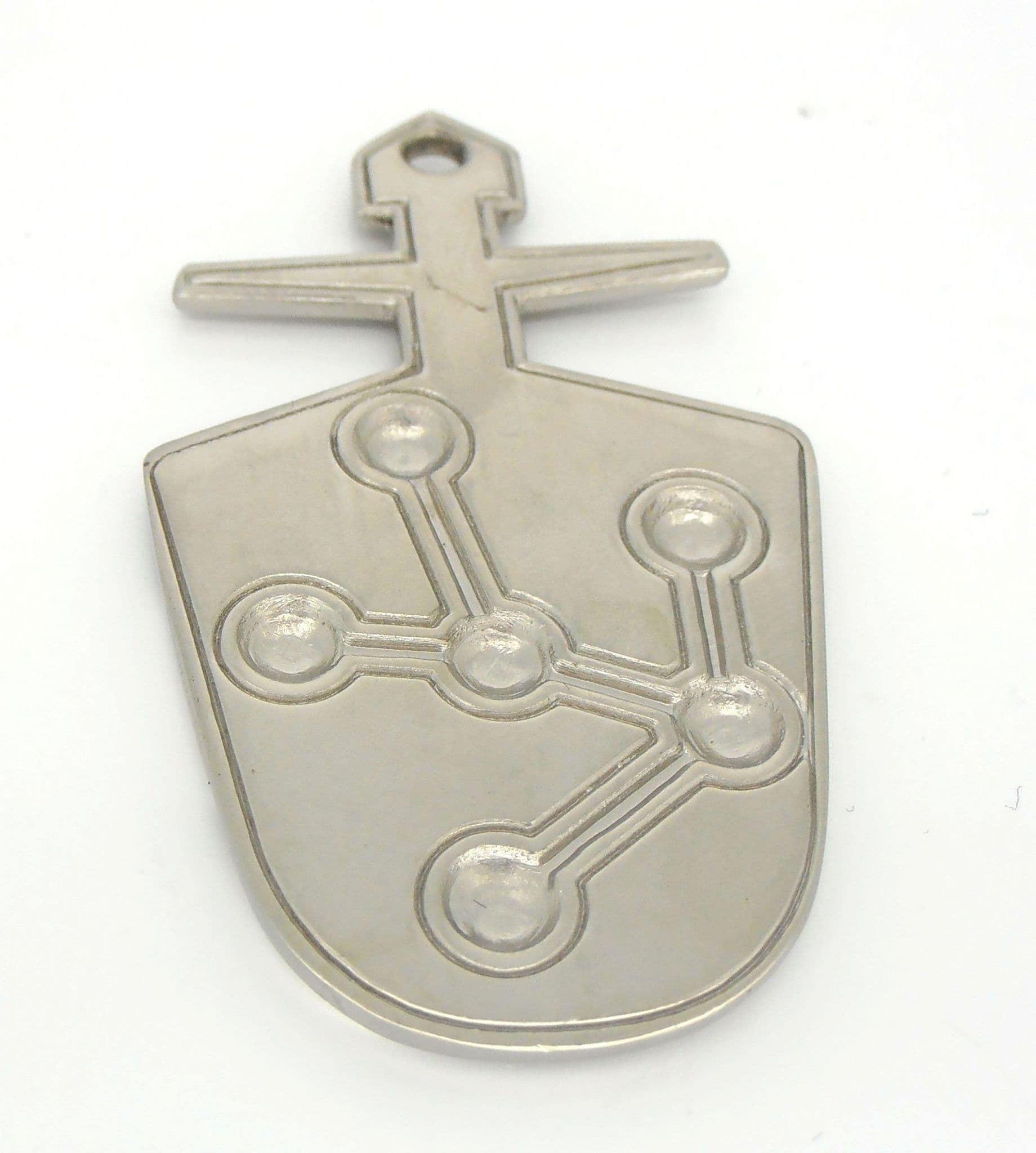 Doctor Who SILVER TARDIS KEY prop replica