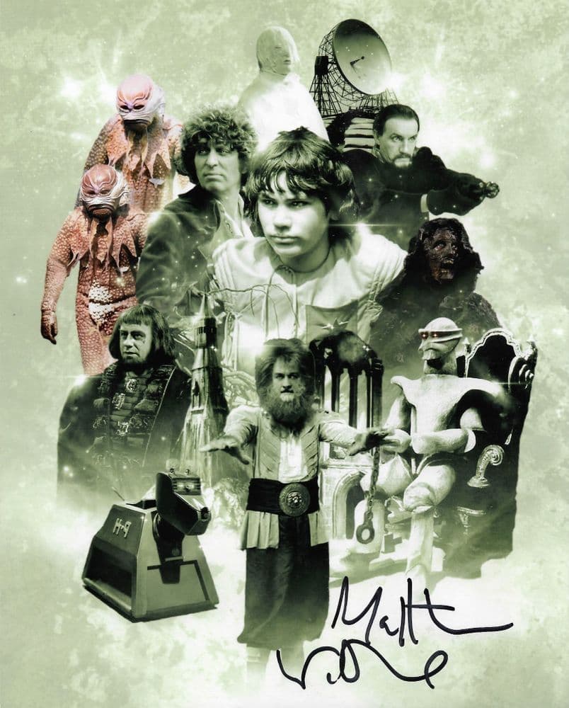 Dr Who Matthew Waterhouse "Adric" 10 x 8 Genuine Signed Autograph COA 22578