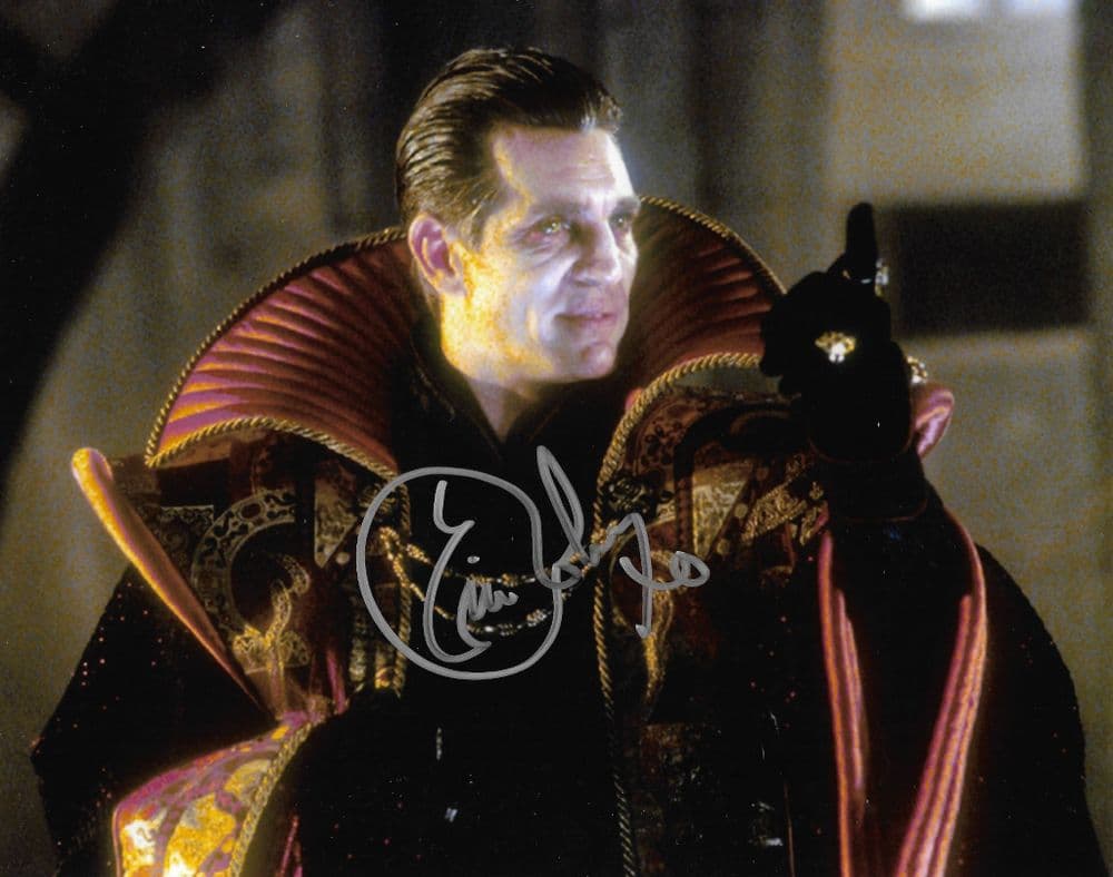 ERIC ROBERTS "The Master" DOCTOR WHO genuine signed autograph 10"x8 ...