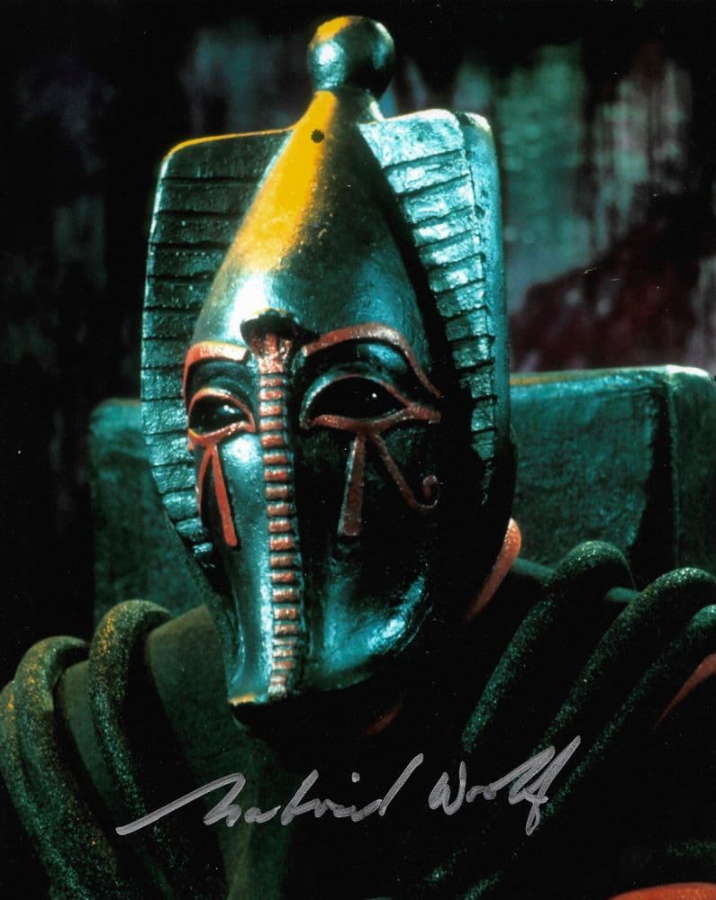 Gabriel Woolf DOCTOR WHO genuine Signed autograph 10 x 8 COA 11757