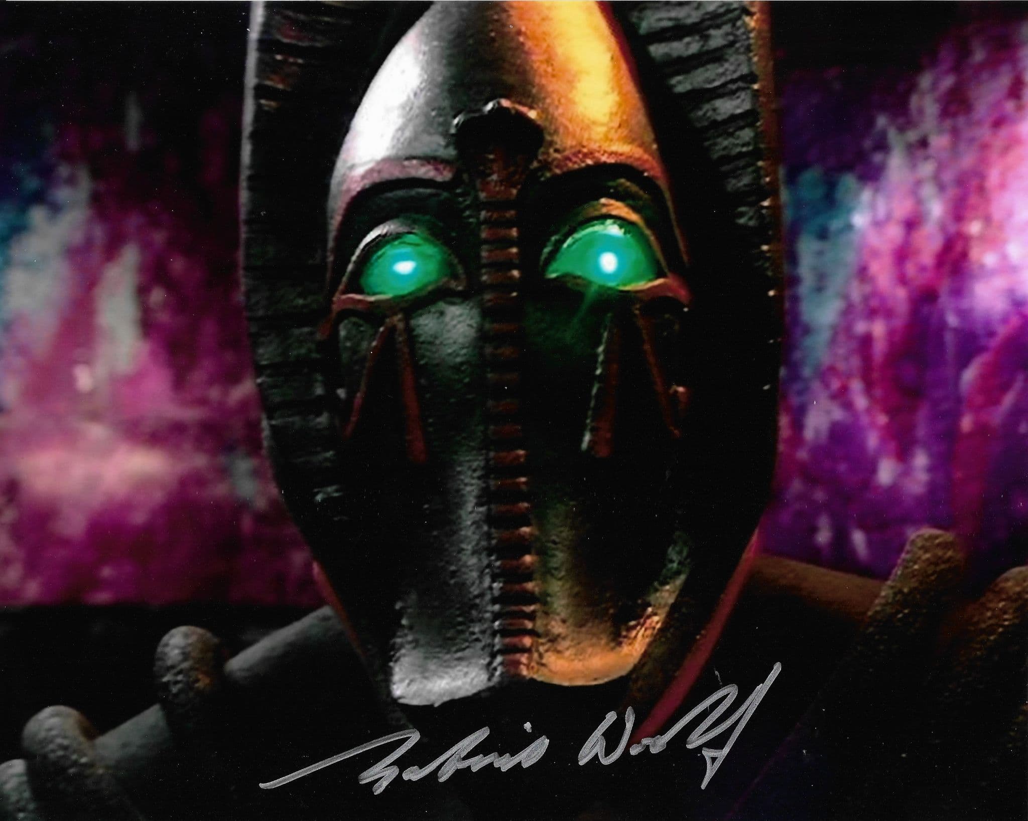 Gabriel Woolf DOCTOR WHO genuine Signed autograph 10 x 8 COA 11759