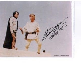 Garrick Hagon from STAR WARS genuine Signed autograph 10 x 8 COA