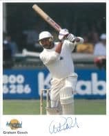 Graham Gooch ENGLAND CRICKETER - Genuine Signed Autograph 10 X 8 COA 7871