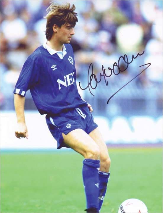 Ian Snodin Football Genuine Signed Autograph 10x8 COA 1626