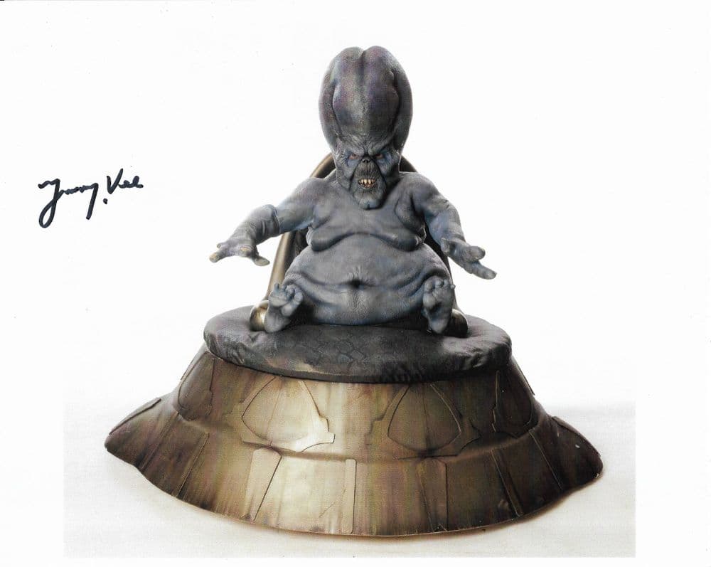 Jimmy Vee DOCTOR WHO genuine Signed autograph 10 x 8 COA 22350