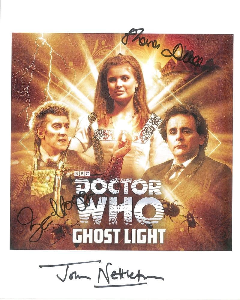 John Nettleton Ian Hogg Sharon Duce Ghost Light DOCTOR WHO Genuine ...