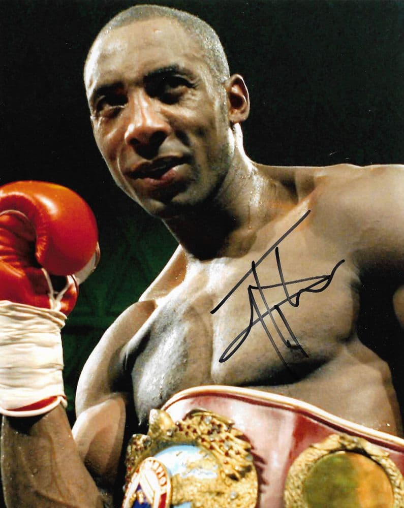Johnny Nelson, Boxing, Genuine Signed Autograph (01)