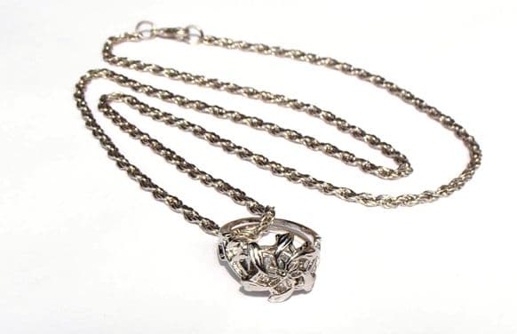 Lord of the rings GALADRIEL RING Nenya Water on a neckace LOTR - Prop ...