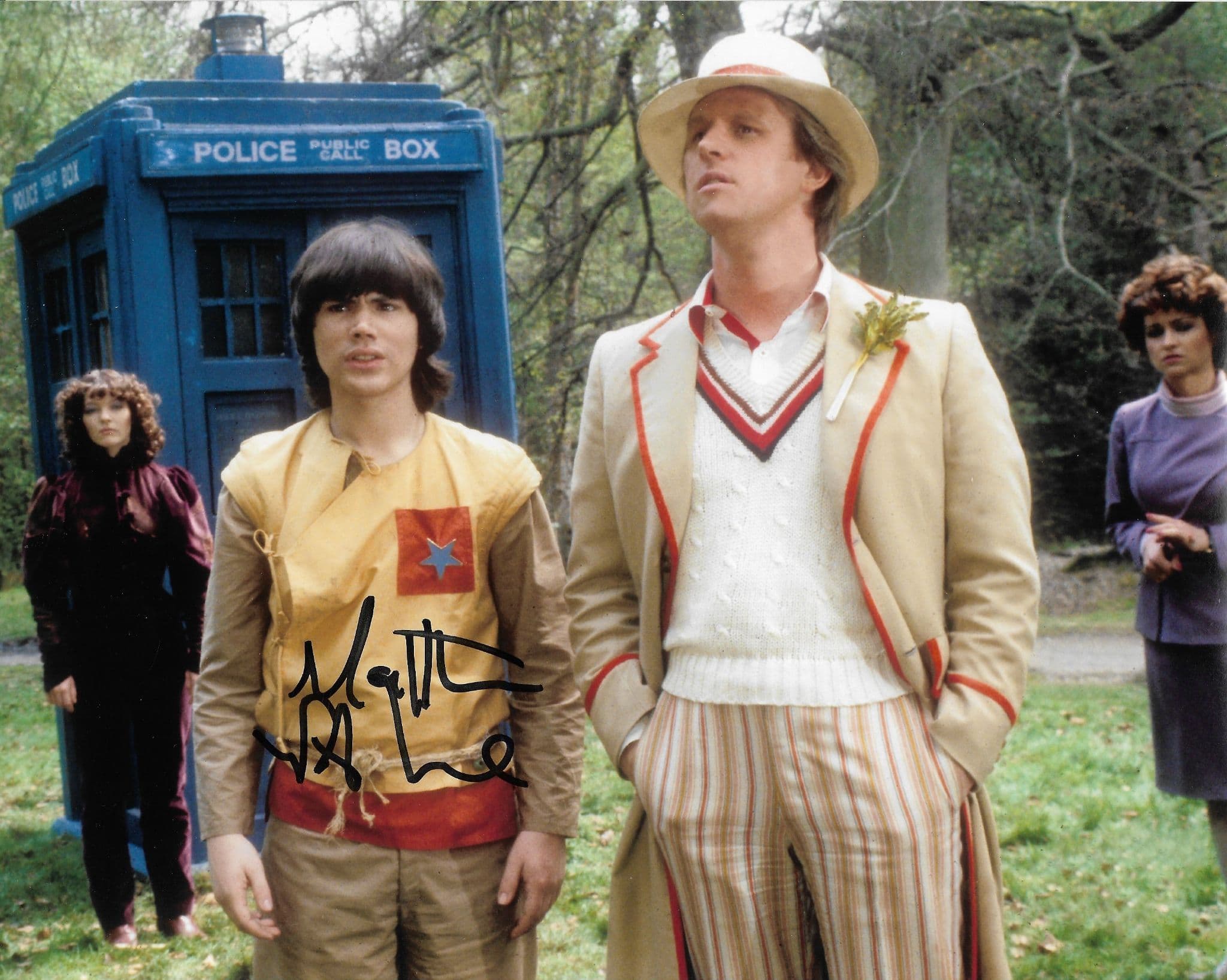 Matthew Waterhouse "Adric" DOCTOR WHO Genuine Signed Autograph 10x8 COA ...