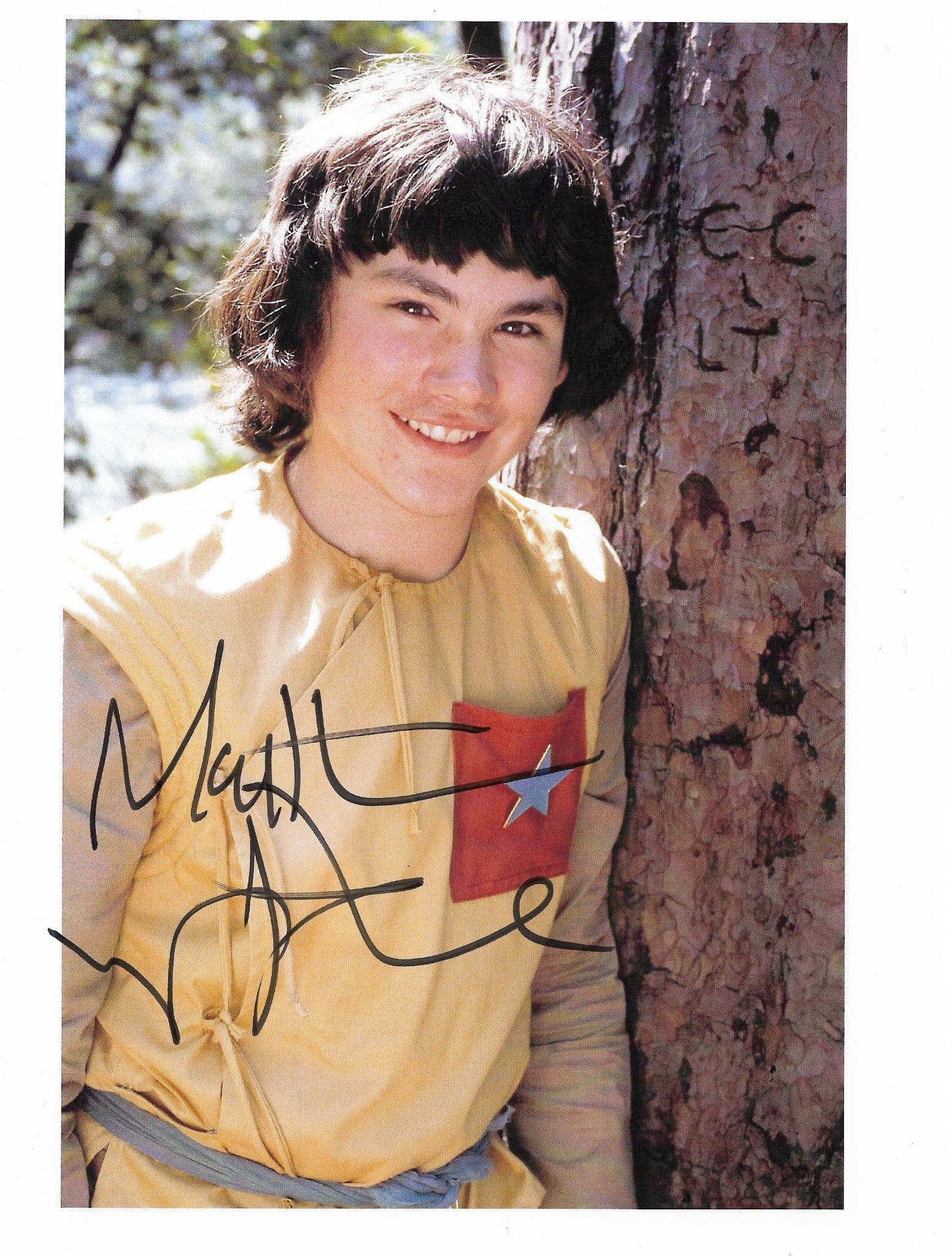 Matthew Waterhouse DOCTOR WHO "Adric" genuine signed autograph COA 11393