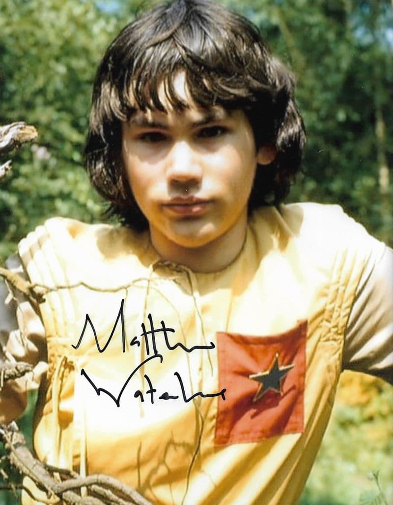 Matthew Waterhouse DOCTOR WHO "Adric" genuine signed autograph COA 11695
