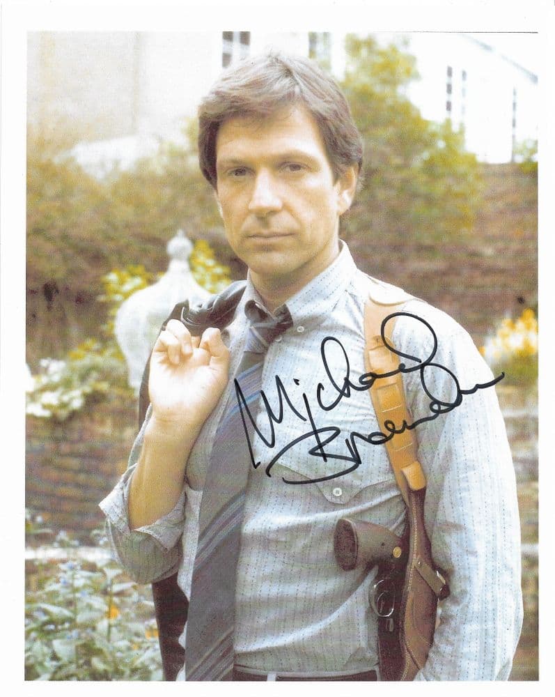 Michael Brandon Dempsey And Makepeace 10x8 Genuine Signed Autograph COA ...