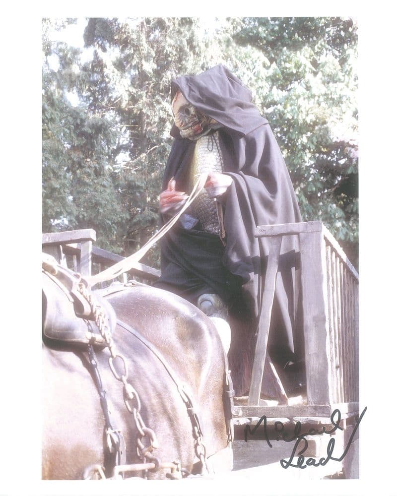 Michael Leader DOCTOR WHO Genuine Signed Autograph 10x8 COA 10018