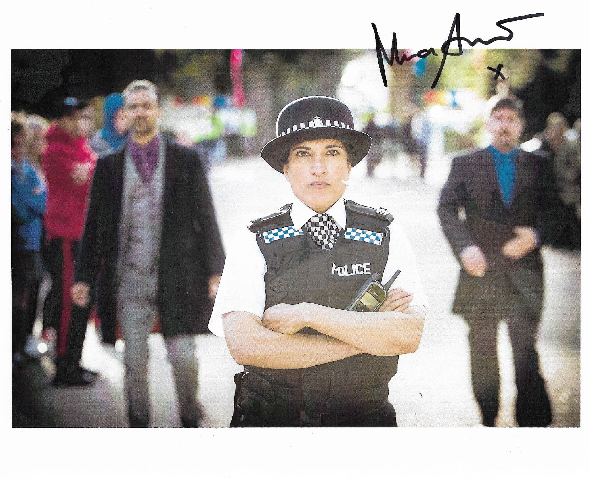 Mina Anwar DR WHO - SARAH JANE ADVENTURES Signed Autograph 10 x 8 COA 11955