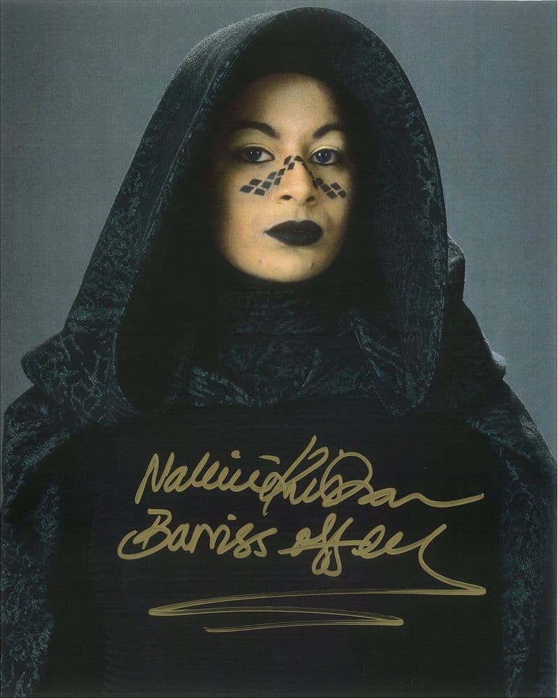 Nalini Krishan - Barriss Offee STAR WARS Genuine Signed Autograph 10x8 ...