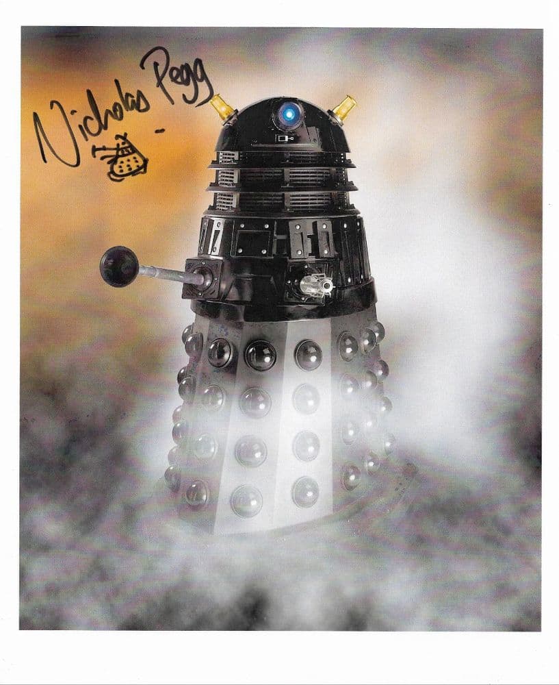 Nicholas Pegg DOCTOR WHO DALEK Genuine Signed Autograph 10 x 8 COA 22742
