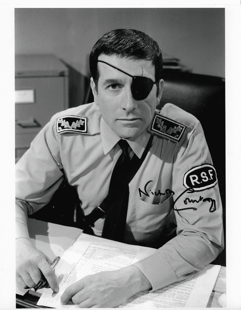 Nick Courtney The Brigadier DOCTOR WHO Signed Autograph 10" x 8" COA 22857