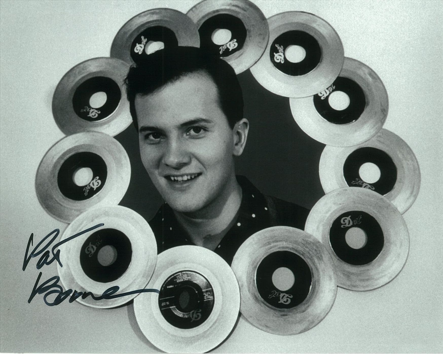 Pat Boone Genuine Autograph