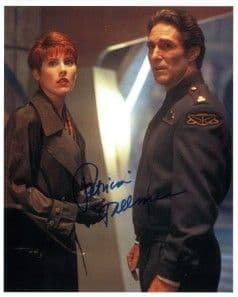 Patricia Tallman BABYLON 5 genuine signed autograph 10x8 COA 3174