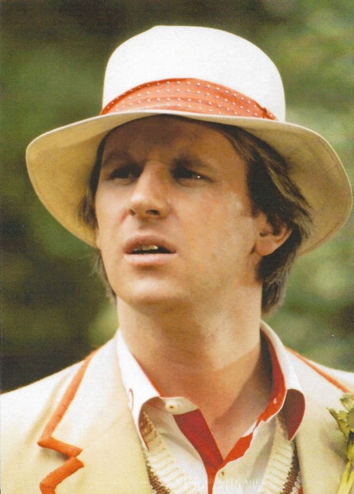 Peter Davison - Postcard 15cm/10 5cm unsigned Limited stock 11321