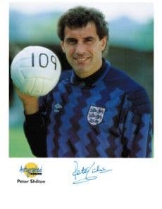 Peter Shilton OBE England and Leicester