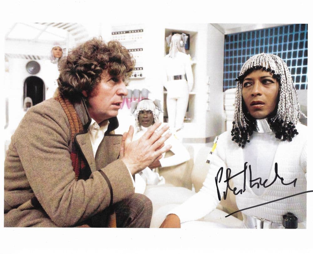 Peter Straker- CDR Sharrel "DOCTOR WHO" Genuine Signed autograph 10x8 ...