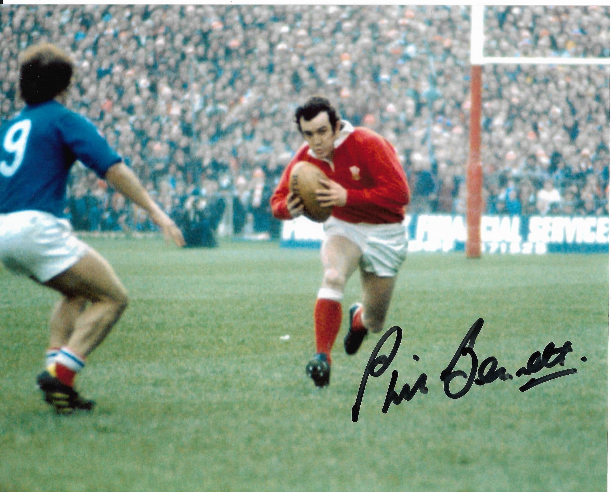 Phil was a Welsh international rugby union fly half from 1969 to 1978 ...