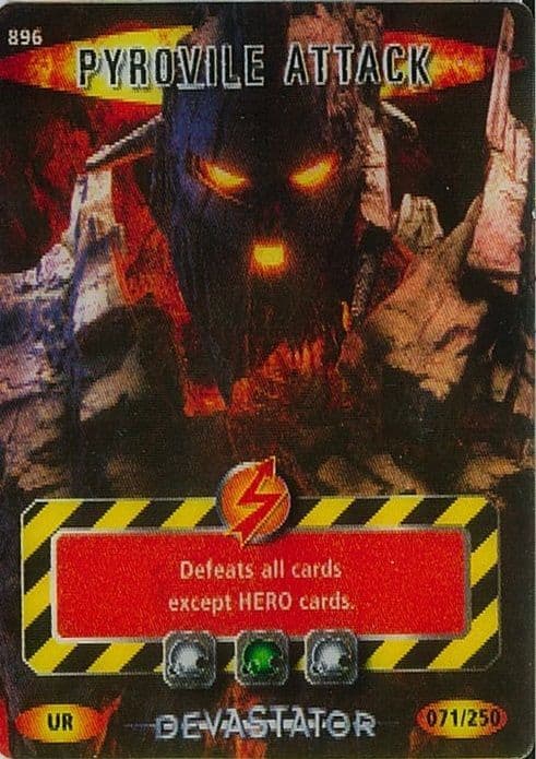 PYROVILE ATTACK 896 Doctor Who DEVASTATOR Battles In Time Ultra Rare ...