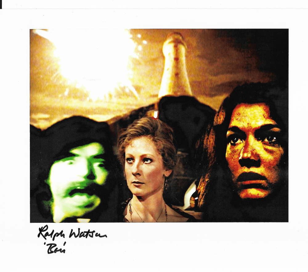 Ralph Watson DOCTOR WHO Horror of Fang Rock signed autograph 8x10 COA
