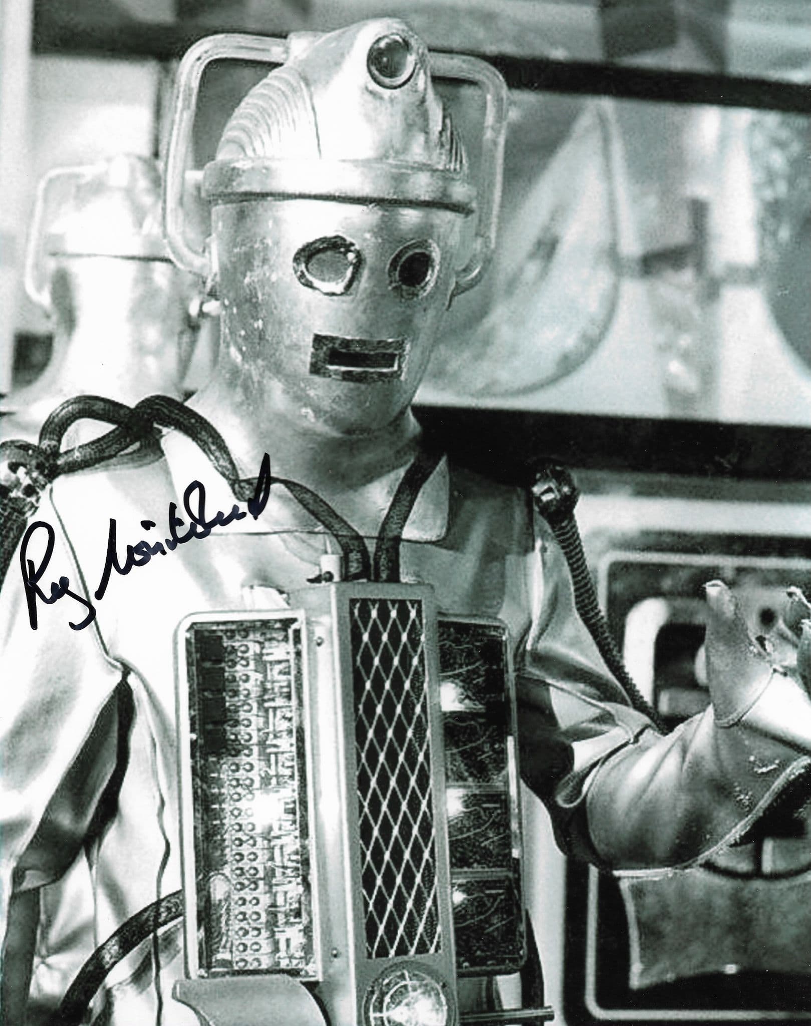 Reg Whitehead Doctor Who Cyberman - Genuine Signed Autograph 11382