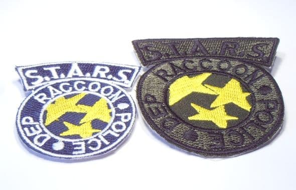 Resident Evil STARS RPD Patch Badge Crest Iron-on Set