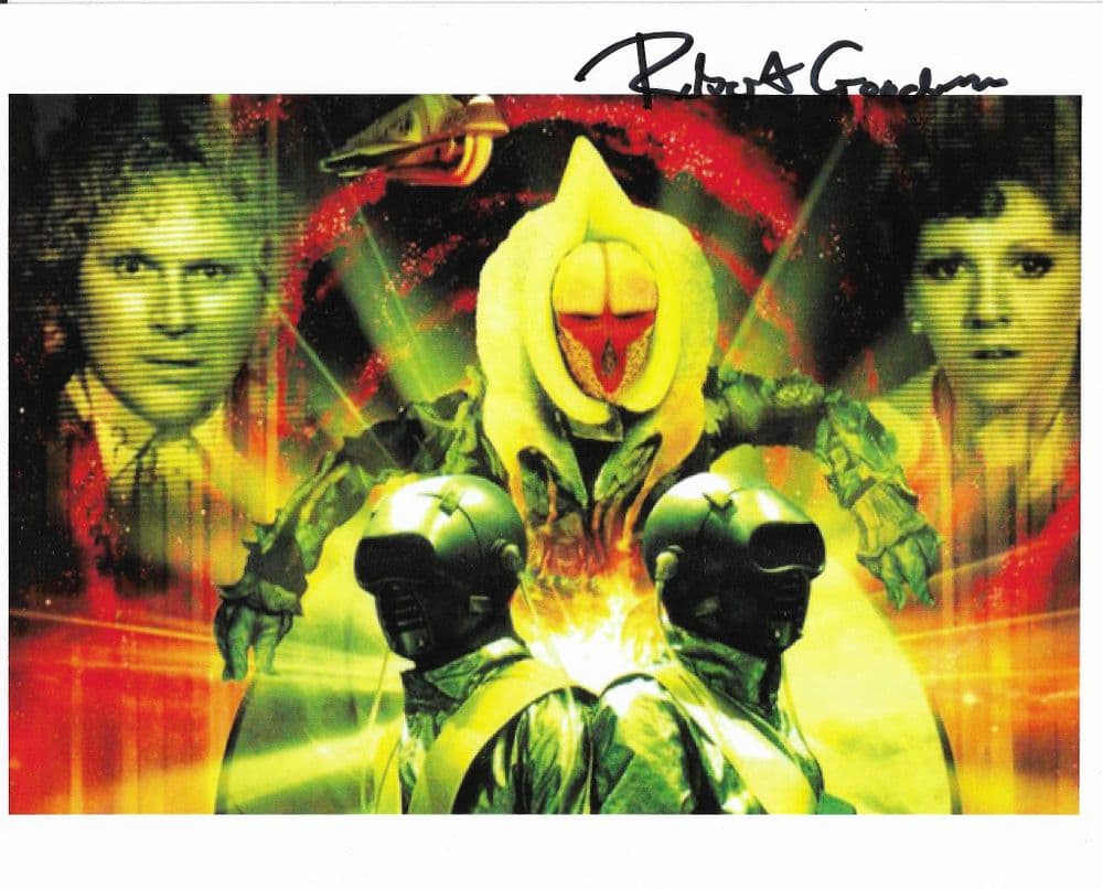 ROBERT GOODMAN Doctor Who genuine Signed autograph 10x8