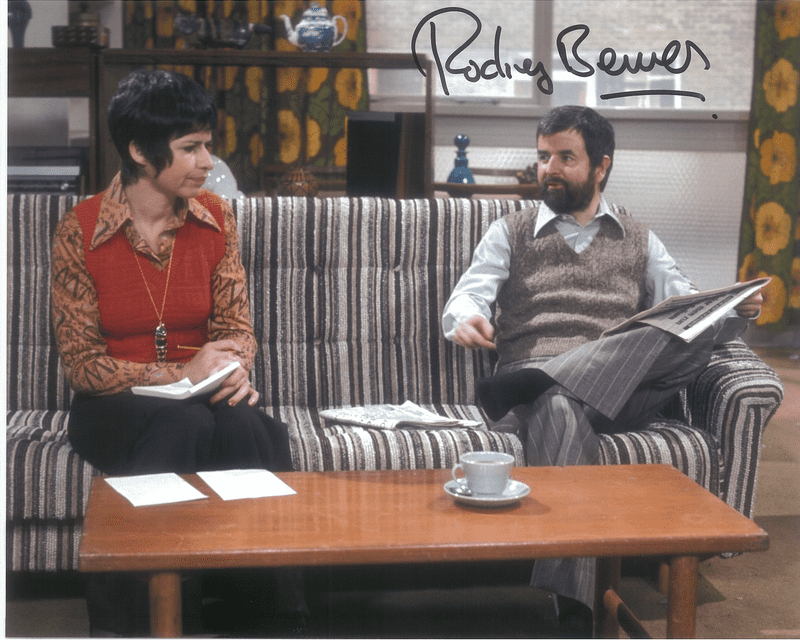 Rodney Bewes The Likely Lads - Genuine Signed Autograph 10197