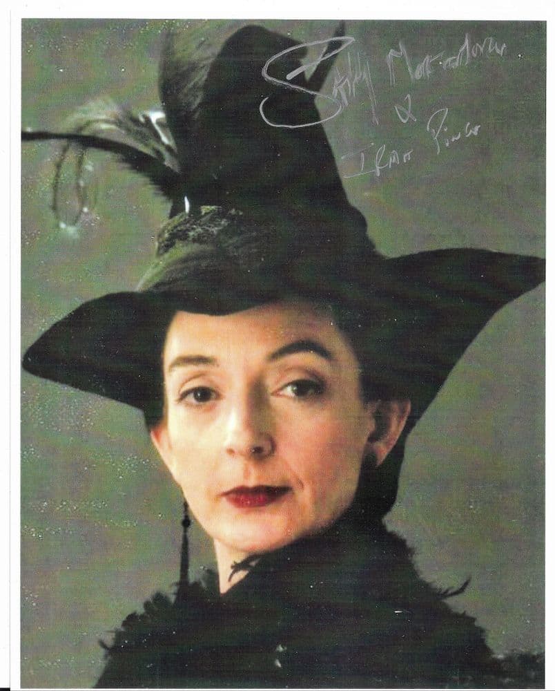 Sally Mortemore "Harry Potter" 10"X8"signed Autograph COA 22503