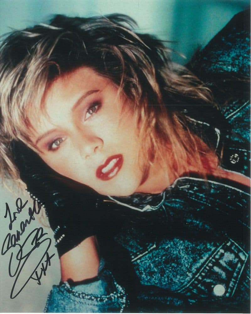 Samantha Fox Model Singer - Genuine Signed Autograph 8291
