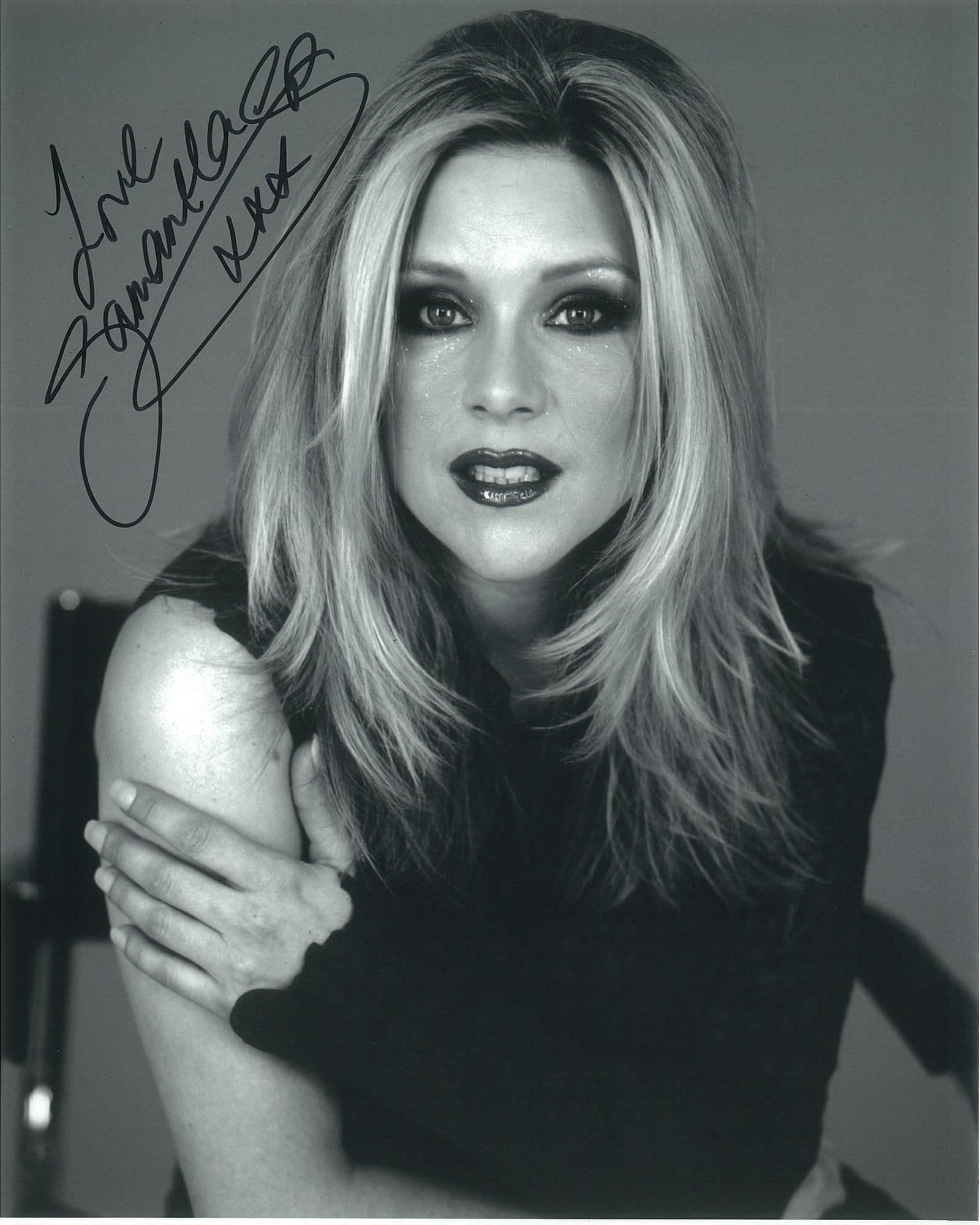 Samantha Fox Model Singer - Genuine Signed Autograph 8297