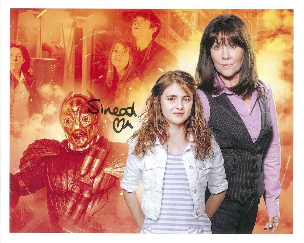 Sinead Michael SARAH JANE ADVENTURES Genuine Autograph 10x8 COA 9125