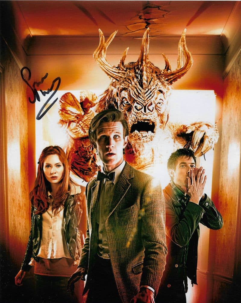 Spencer Wilding DOCTOR WHO genuine signed autograph 10x8 COA 11522