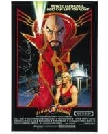 Stephen Calcutt FLASH GORDON genuine signed autograph 10 by 8 COA 3