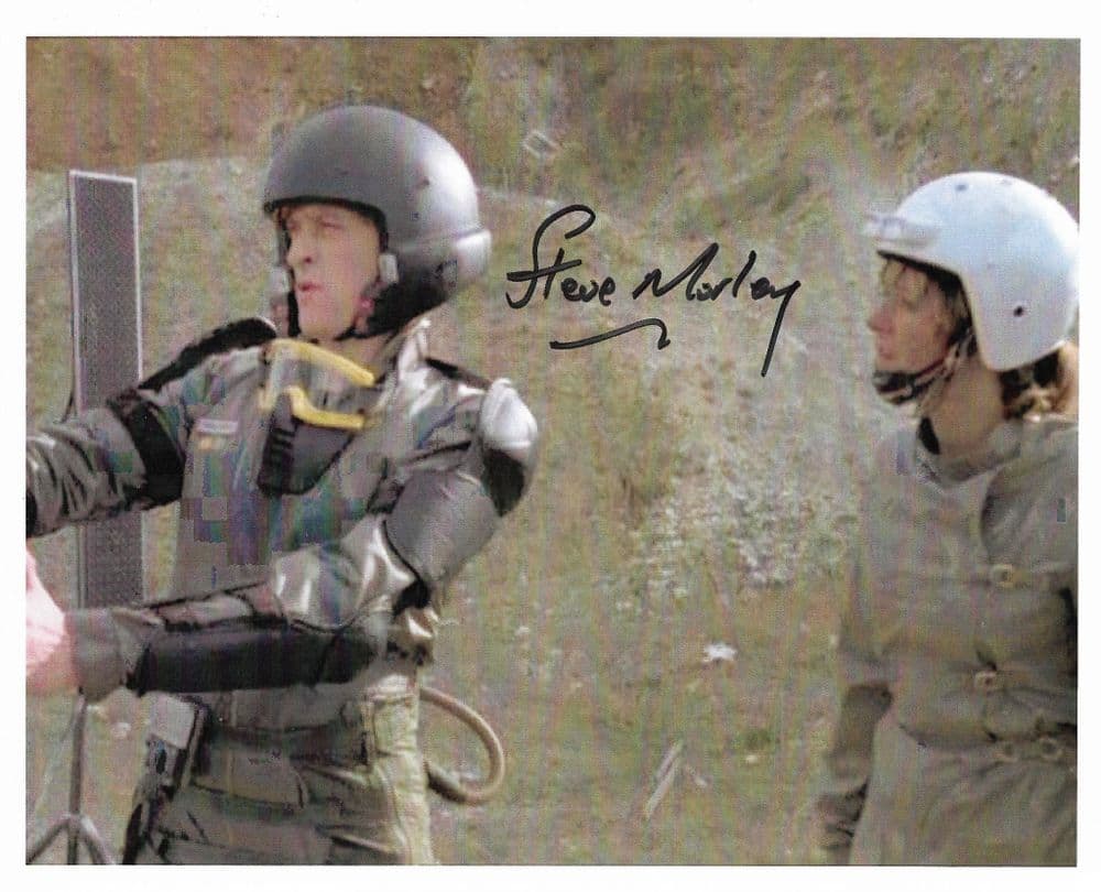 STEVE MORLEY - Earthshock "DOCTOR WHO" Genuine Signed autograph 10x8 ...