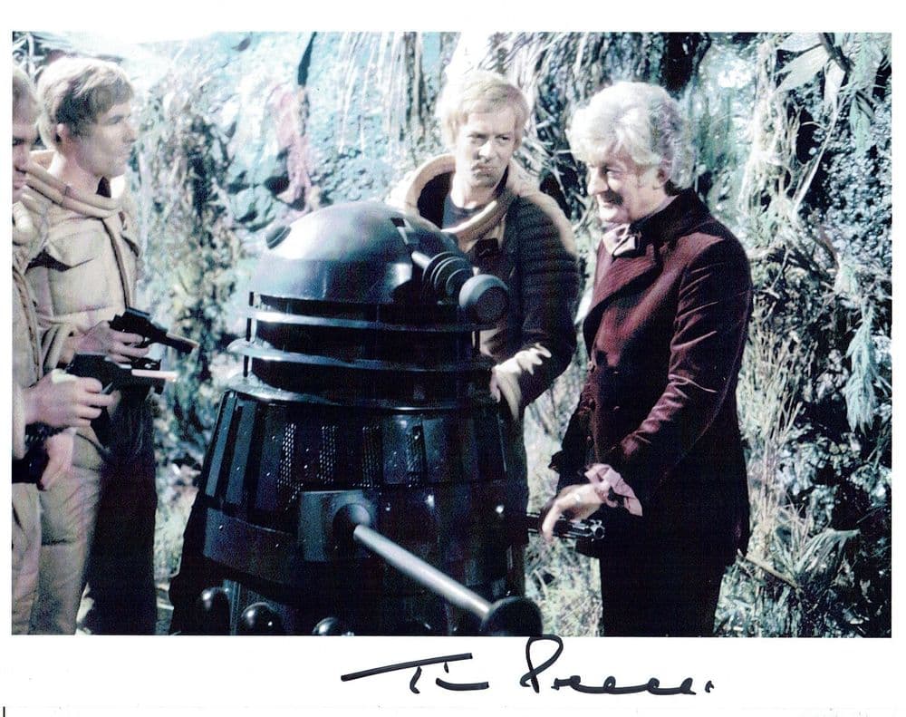 Tim Preece DOCTOR WHO Genuine Signed Autograph 10 x 8 COA 11285