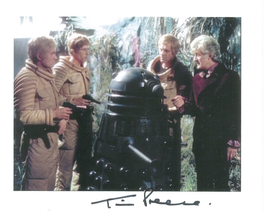 Tim Preece DOCTOR WHO Genuine Signed Autograph 10 x 8 COA 11286