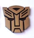 Transformers Autobot Decepticon Car Chrome Badge Emblem